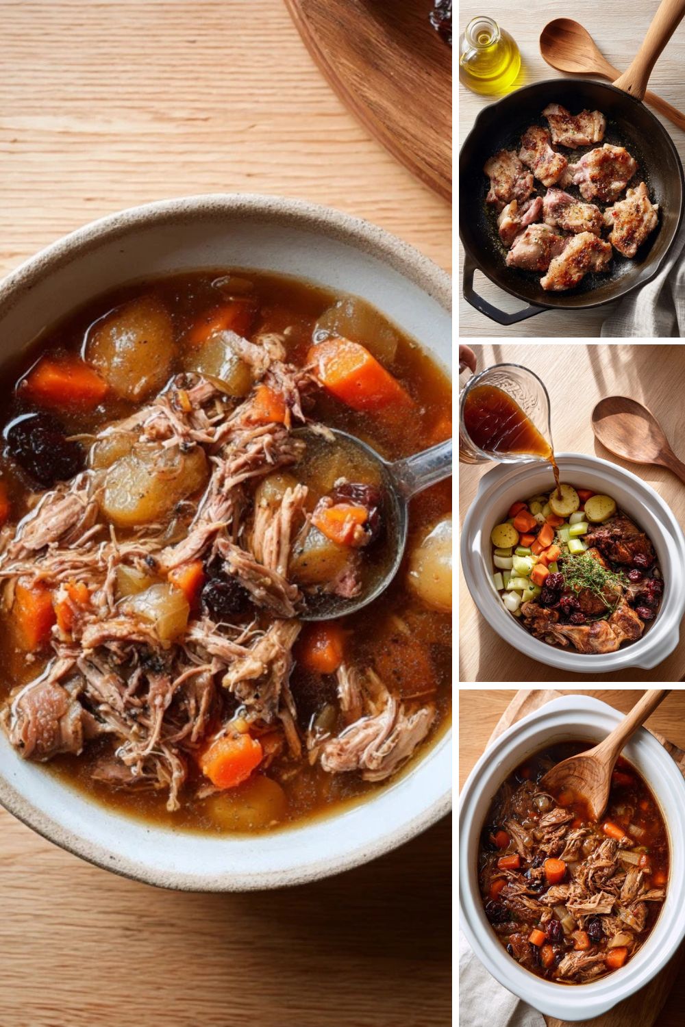 Hairy Bikers Rabbit Stew (Slow Cooker) With Cider & Bacon