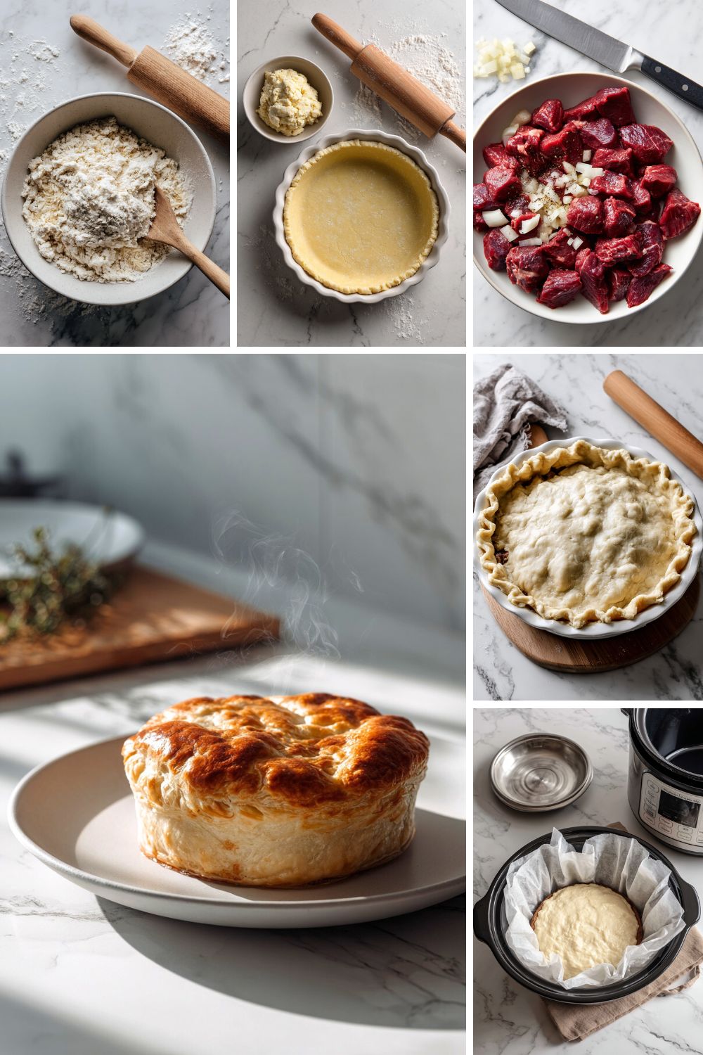 Hairy Bikers Steak and Kidney Pudding (Slow Cooker)