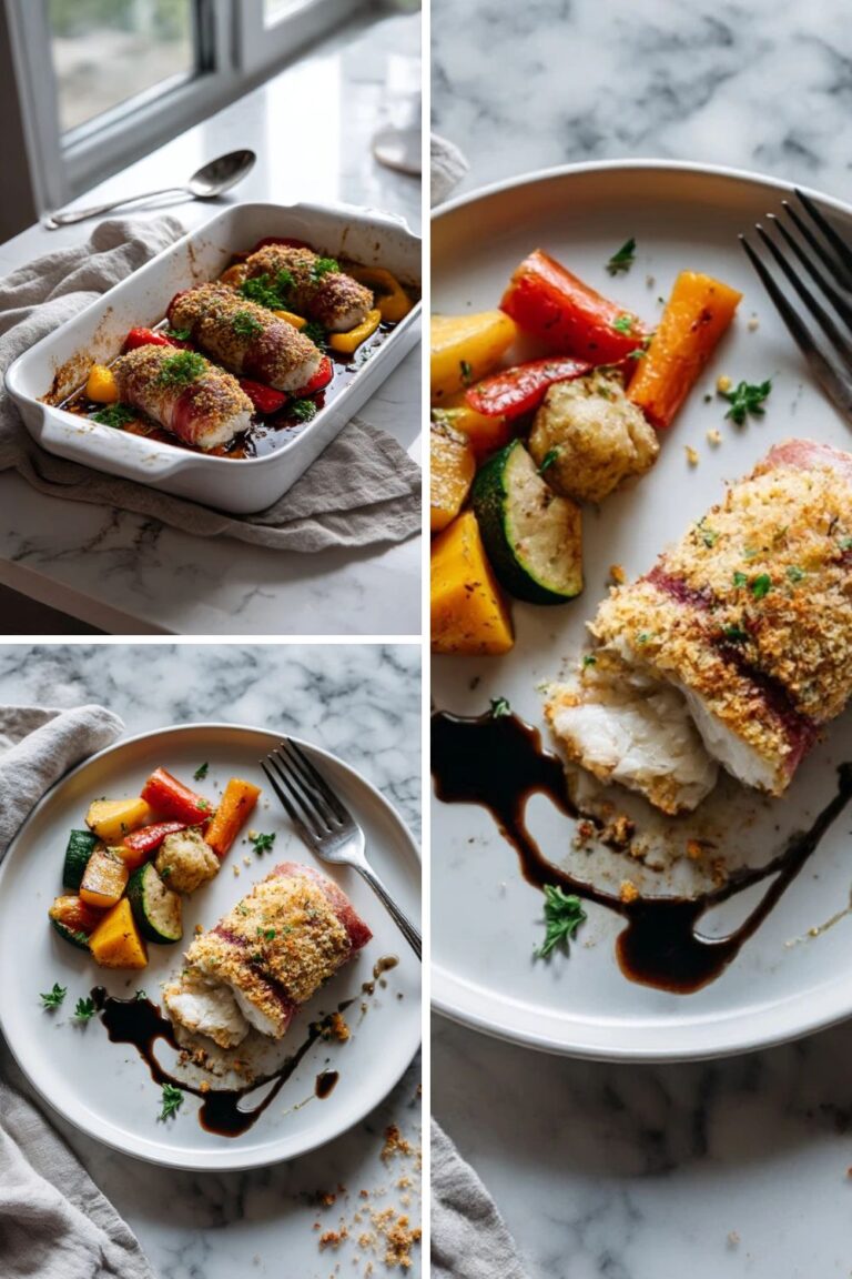 Hairy Bikers Cod Wrapped in Parma Ham Recipe (Tray Bake)
