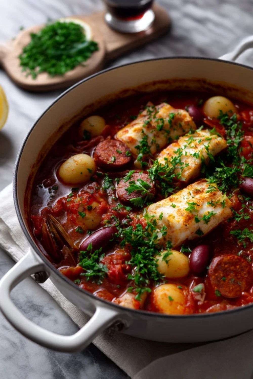 Hairy Bikers Cod And Chorizo Stew Recipe (One Pot)