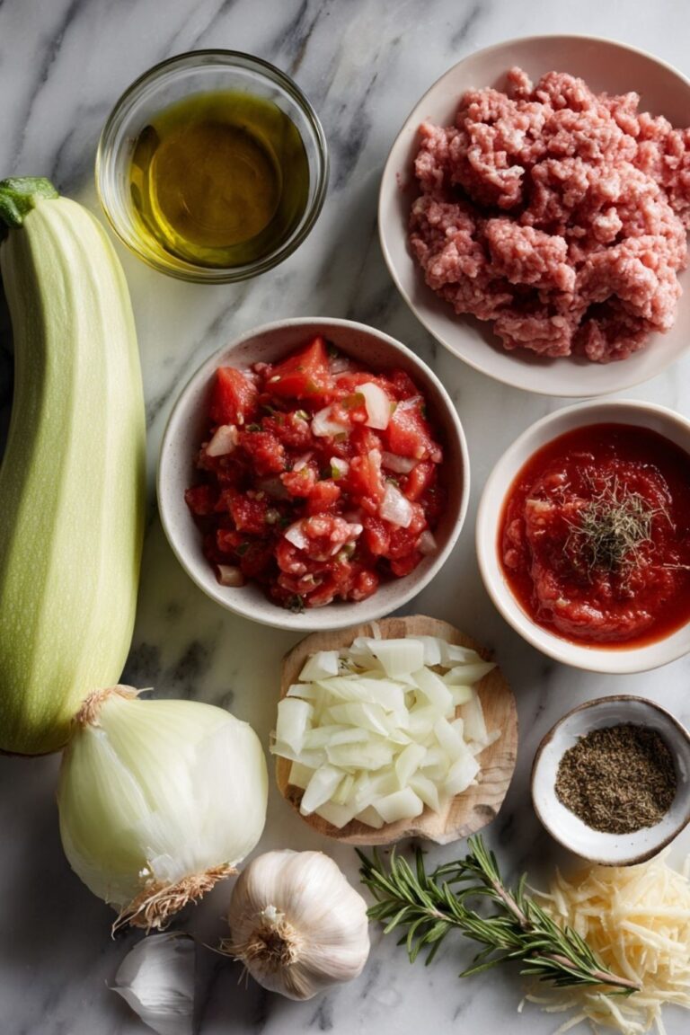 Hairy Bikers Stuffed Marrow (Lamb Mince & Cheese Topping)