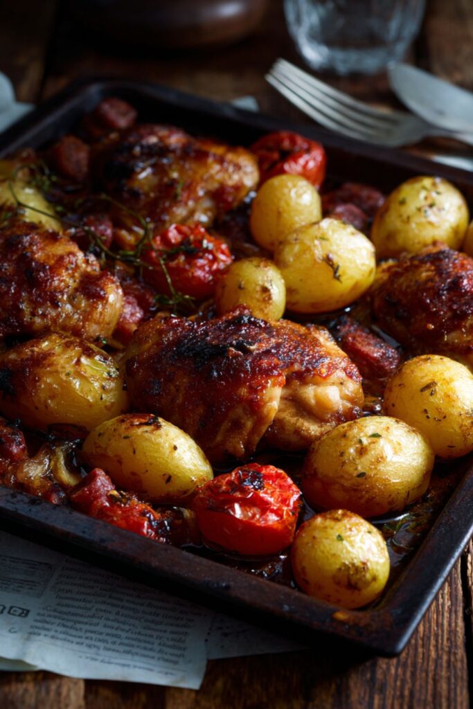 Hairy Bikers Chicken And Chorizo Recipe - Hairy Bikers Recipes