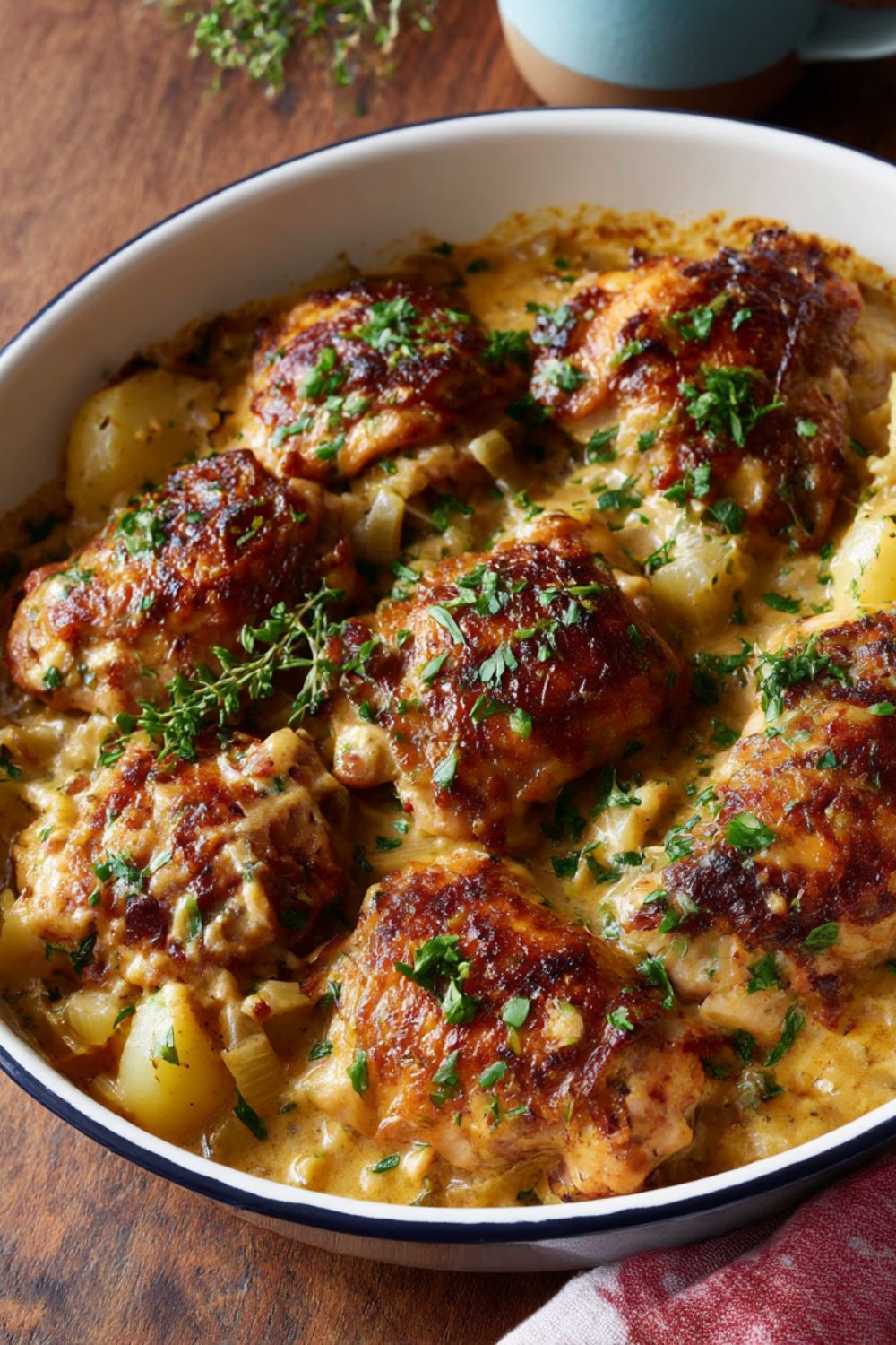 Hairy Bikers Chicken Cider Casserole Recipe - Hairy Bikers Recipes