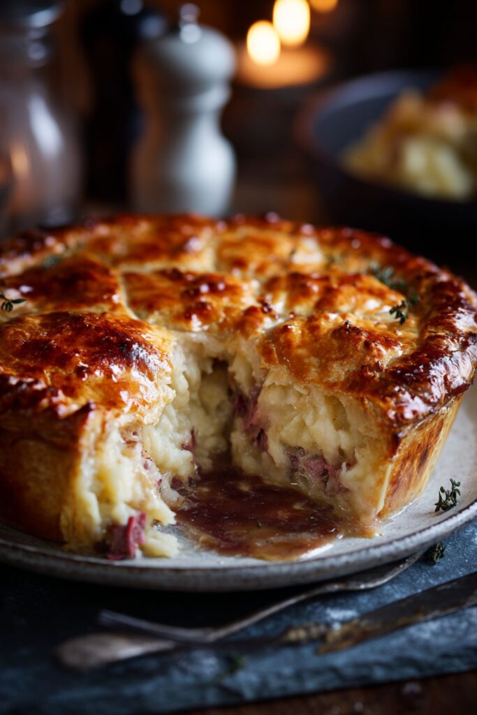 Hairy Bikers Corned Beef Pie Recipe (Shortcrust Pastry)