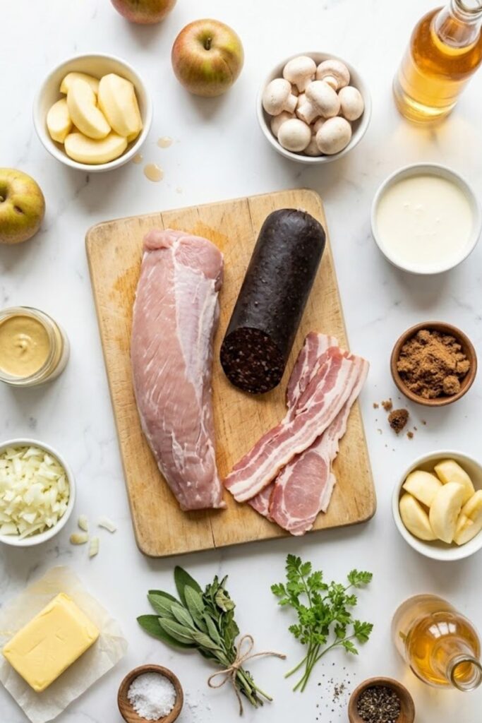 Hairy Bikers Stuffed Pork Fillet Recipe (Black Pudding)