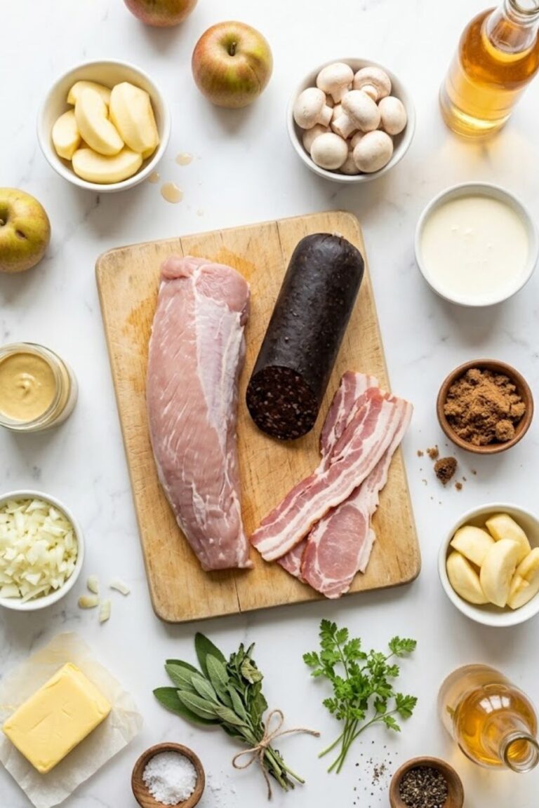 Hairy Bikers Stuffed Pork Fillet Recipe (Black Pudding)