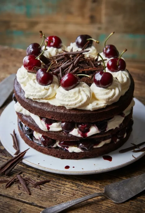 Hairy Bikers Black Forest Trifle Recipe
